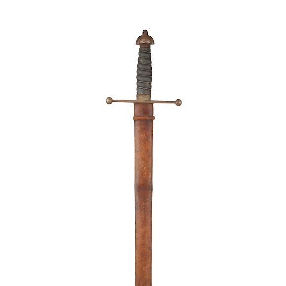 Bonhams : A Victorian Highland Infantry Officer's cross hilted ...