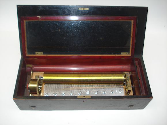 Bonhams : A good Mandoline musical box playing eight airs, by B. A ...