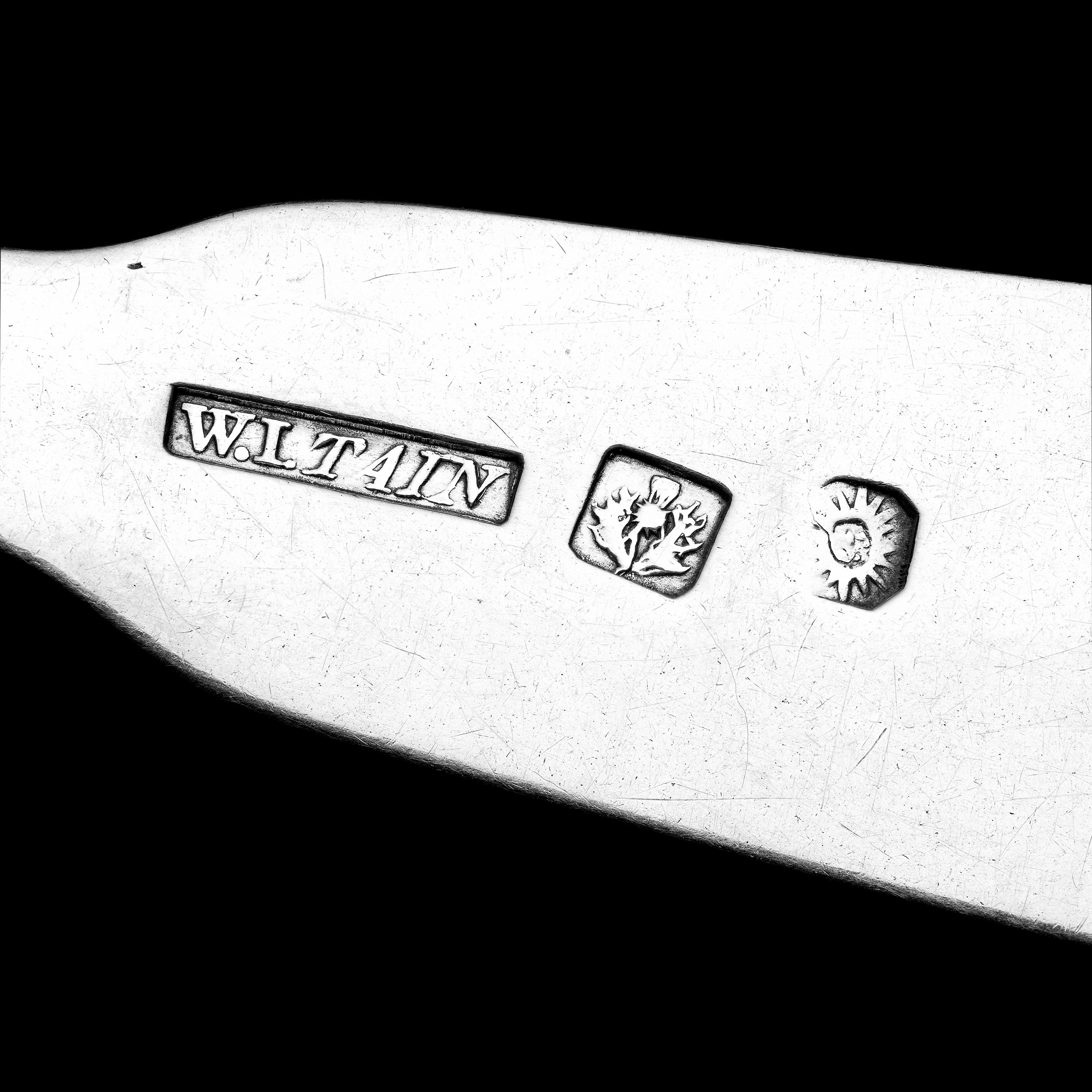 Bonhams : A silver toddy ladle by William Innes of Tain three marks; WI ...