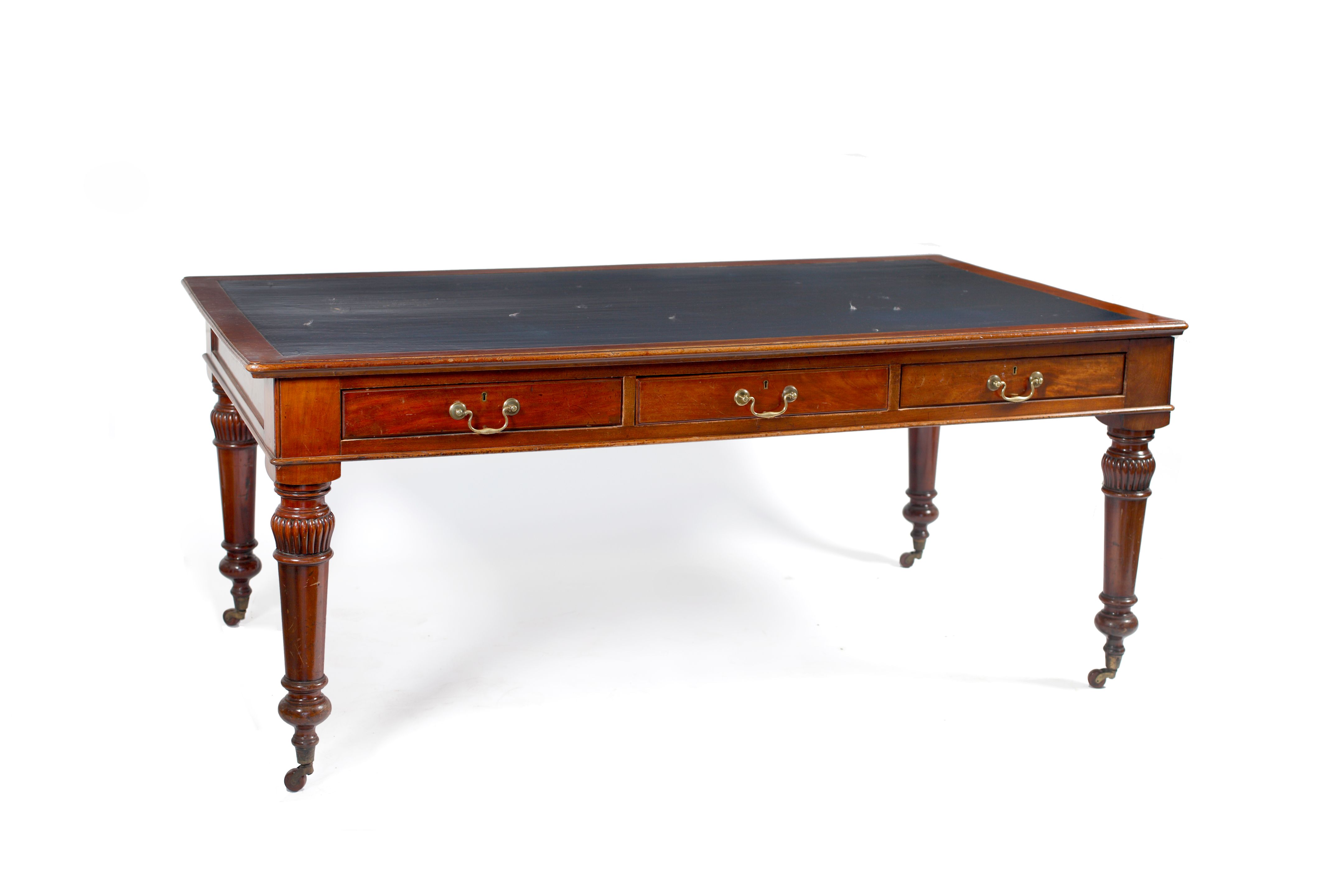 Bonhams : A late 19th Century mahogany partners table
