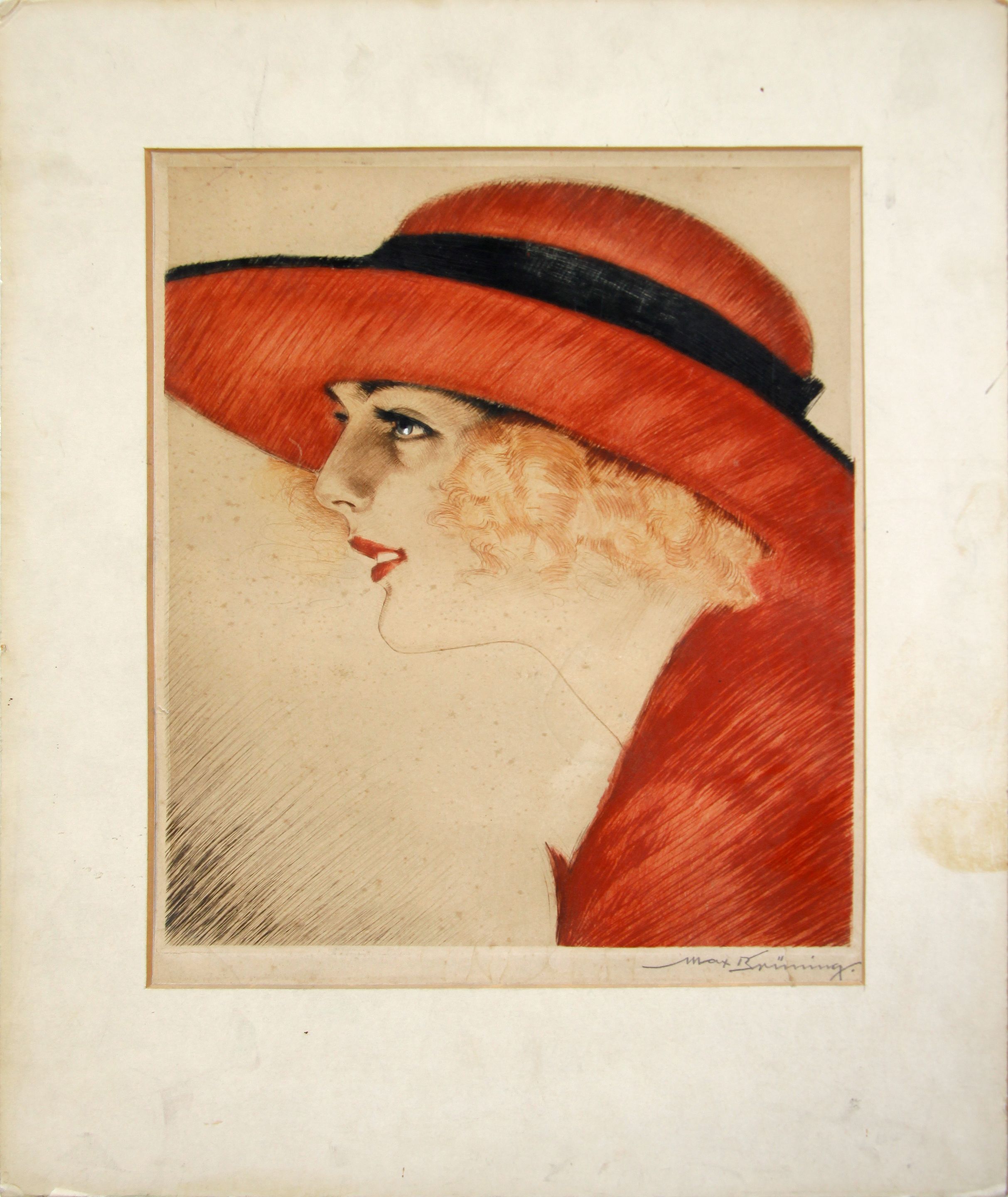 Bonhams : Max Brüning (German, 1887-1968) Untitled Etching printed in ...