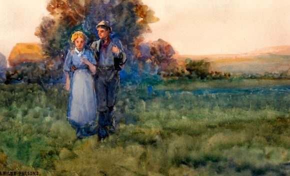 Bonhams : Arthur Wilde Parsons (British, 1854-1931) 'Returning Home ...