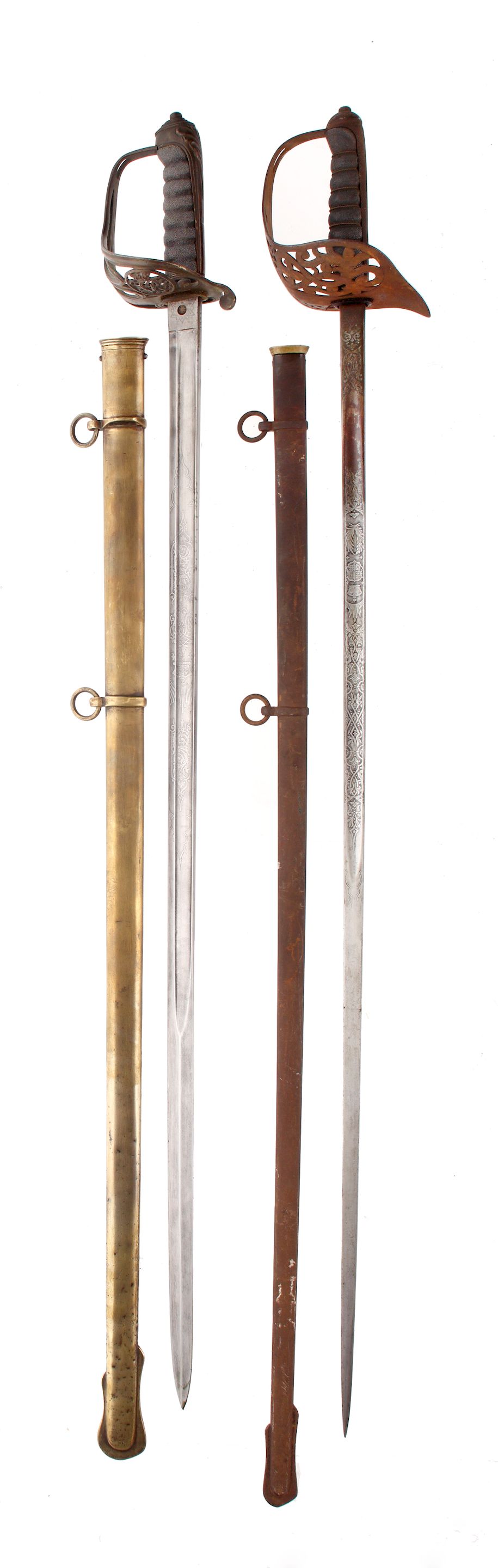 Bonhams : An 1822 Pattern Infantry Officer's Sword, And An 1895 Model ...