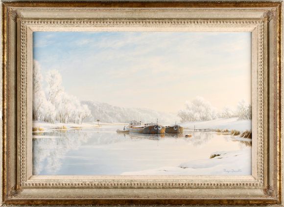 Bonhams : Roger Charles Desoutter (British, born 1923) A Backwater on ...