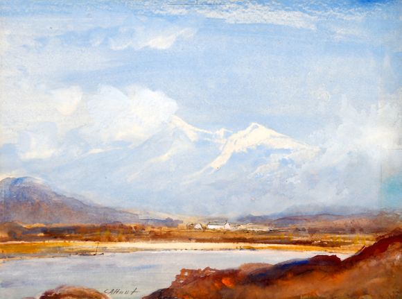 Bonhams : Cecil Arthur Hunt (British, 1873-1965) 'Near Thermopyle'