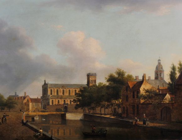 Bonhams : Follower of Jan van der Heyden (Dutch, 1637-1712) A Dutch ...