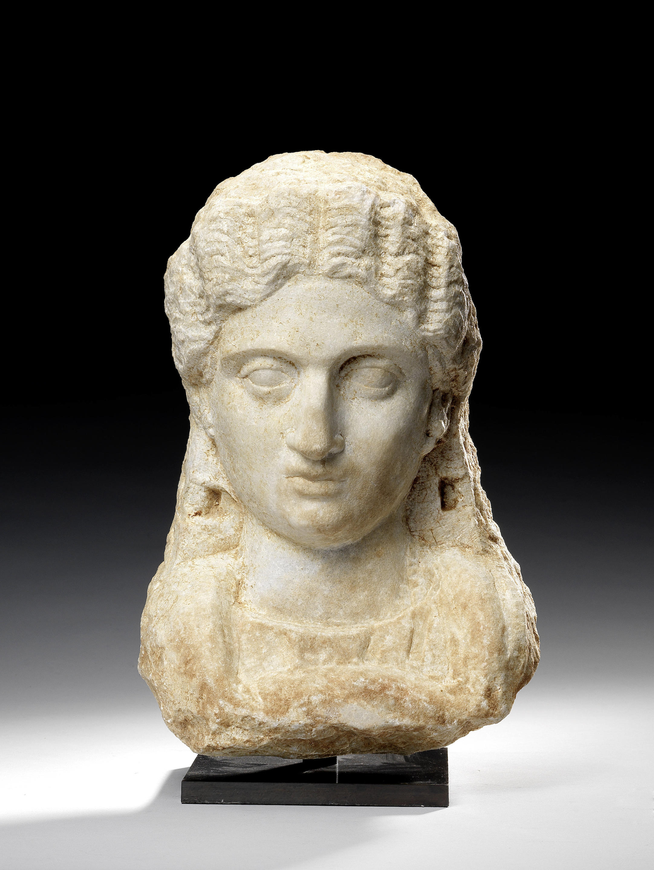 Bonhams A Roman Marble Female Portrait Bust