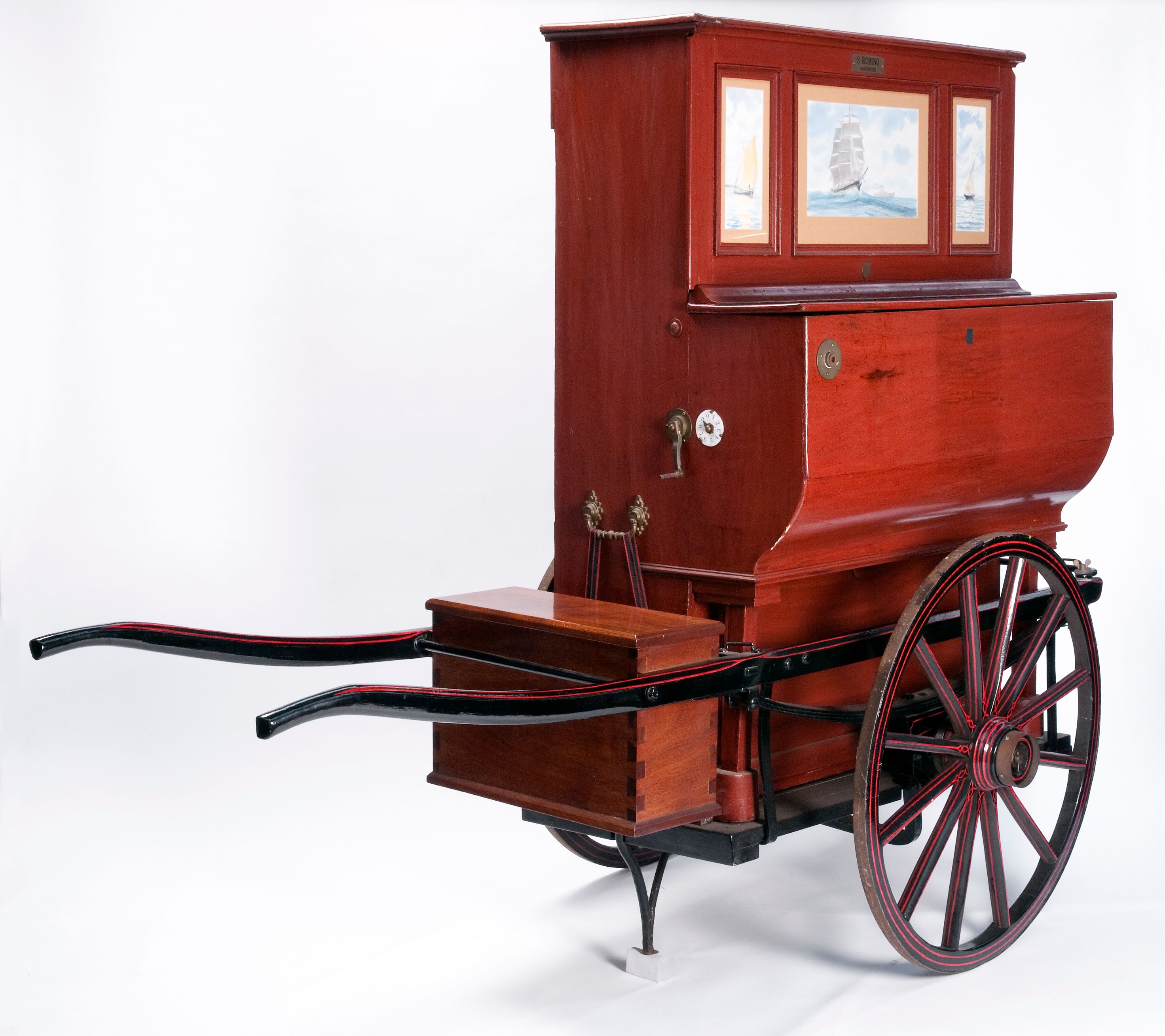 Bonhams Cars : A 48-key Mandoline barrel street piano, made by Simon ...