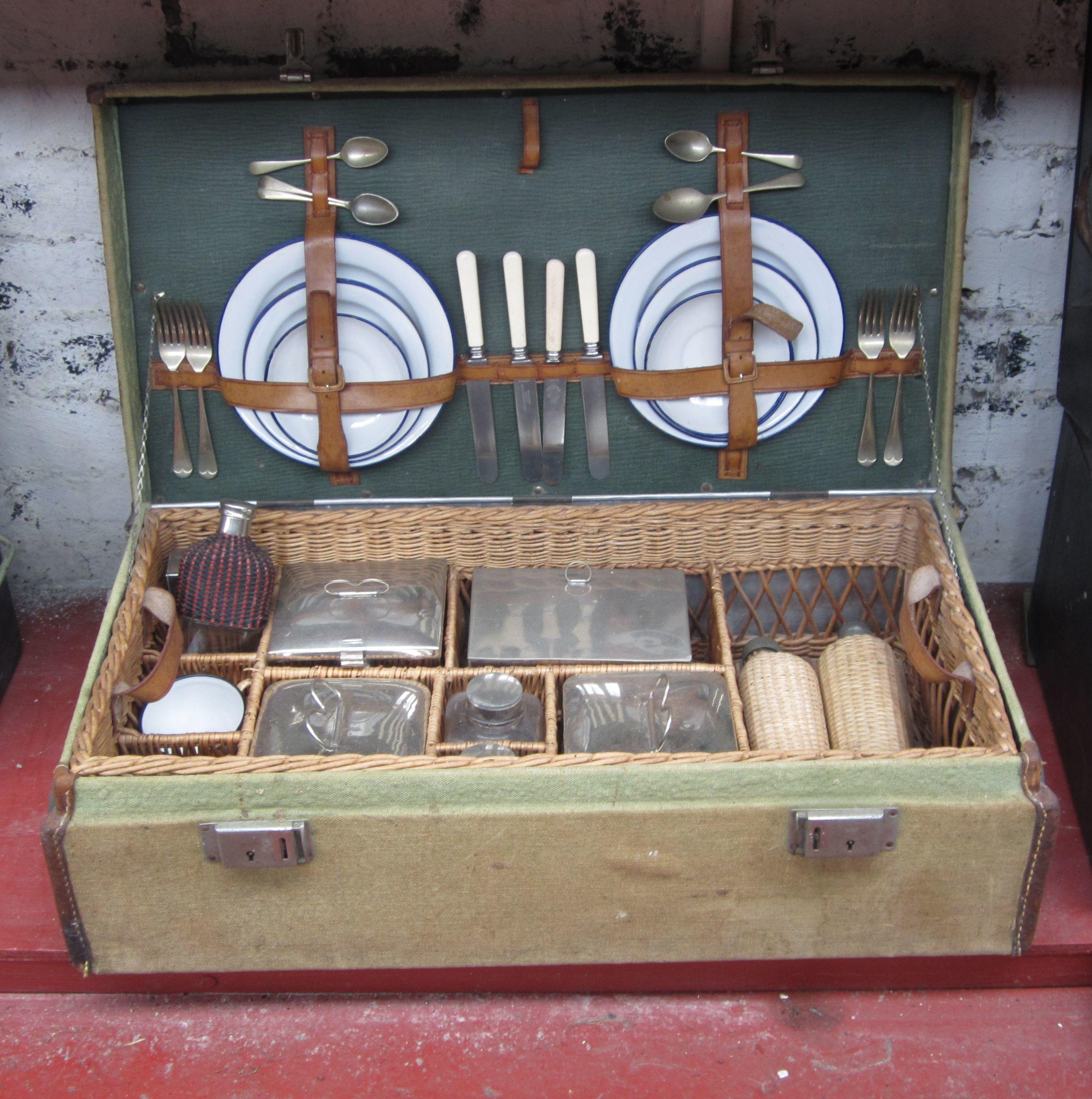 Bonhams Cars : A four-person picnic set,