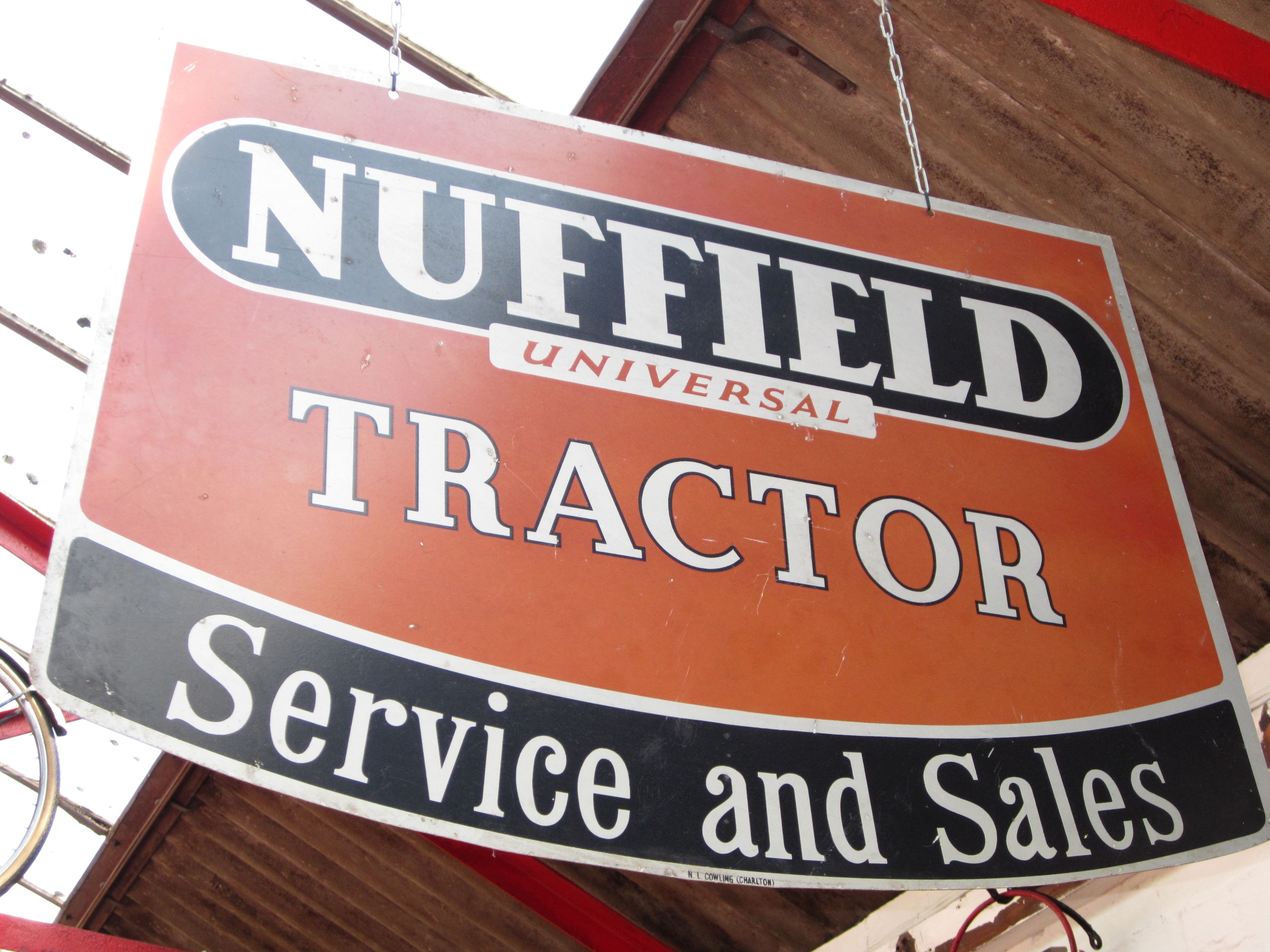 Bonhams Cars : A Nuffield 'Universal Tractor' Service and Sales ...