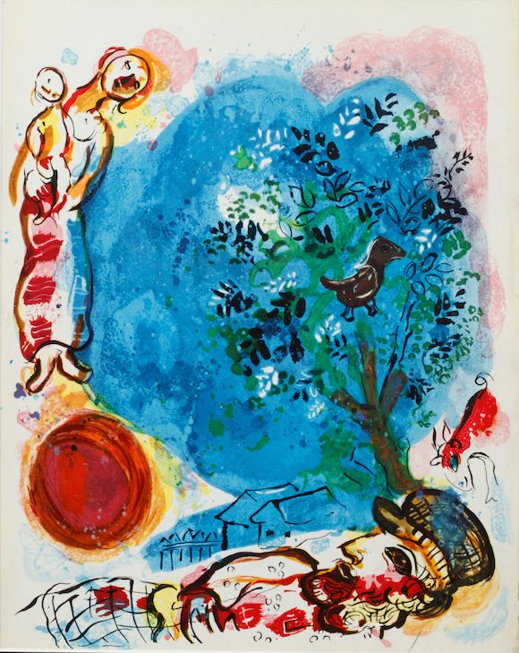 Bonhams : Marc Chagall (Russian/French, 1887-1985) XXe Siecle - Hommage à Marc Chagall ...