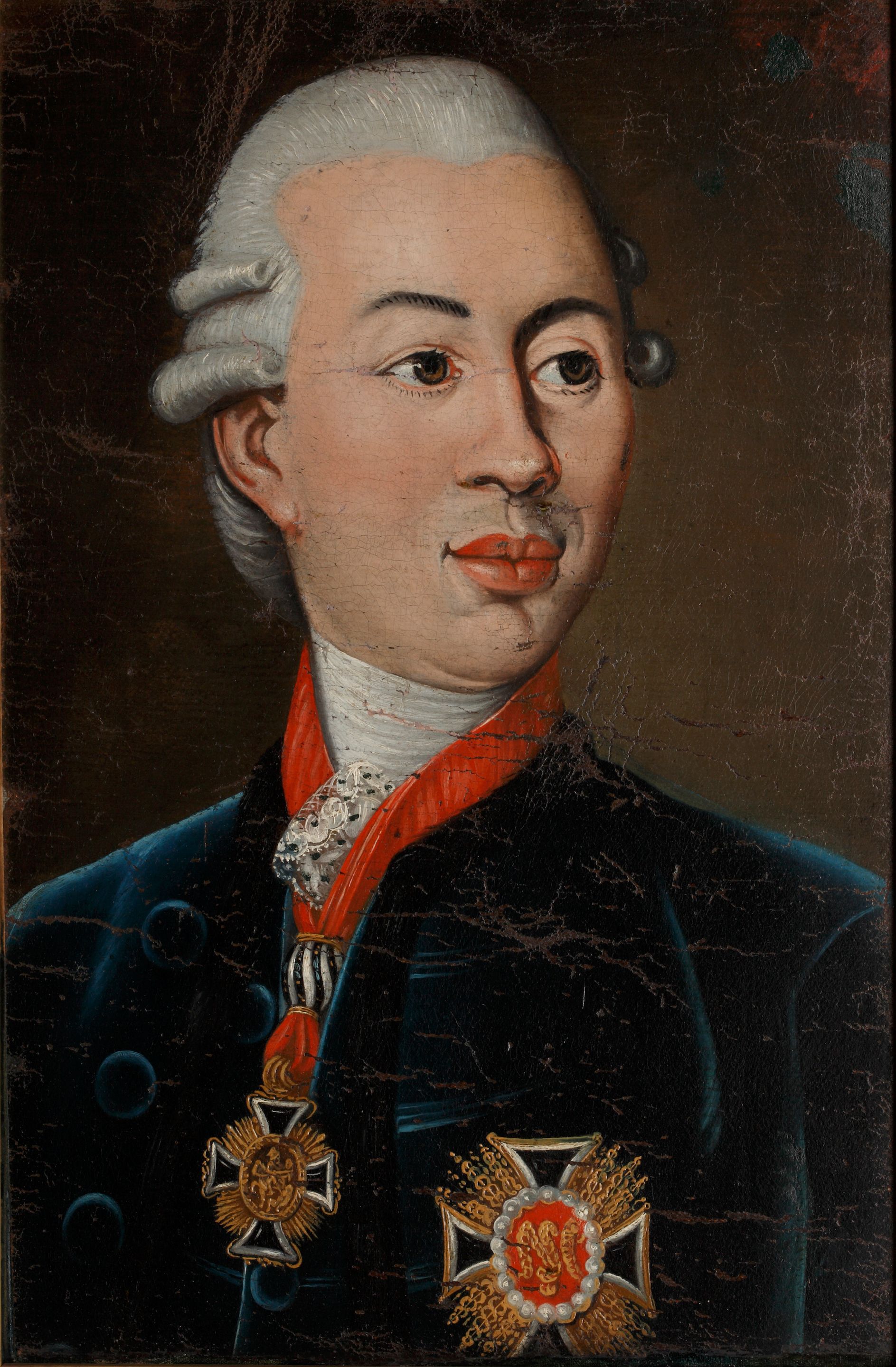 Bonhams : German School, 18th Century Portrait of a Prince, believed to ...