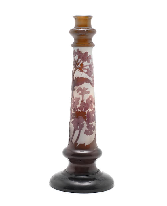 Bonhams Emile Gallé A Cameo Glass Vase With Flora Circa 1900
