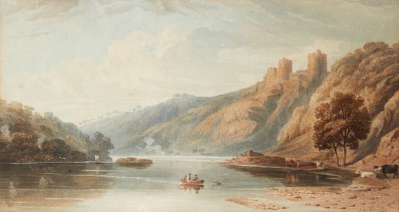 Bonhams : John Varley, OWS (British, 1778-1842) A tranquil river ...