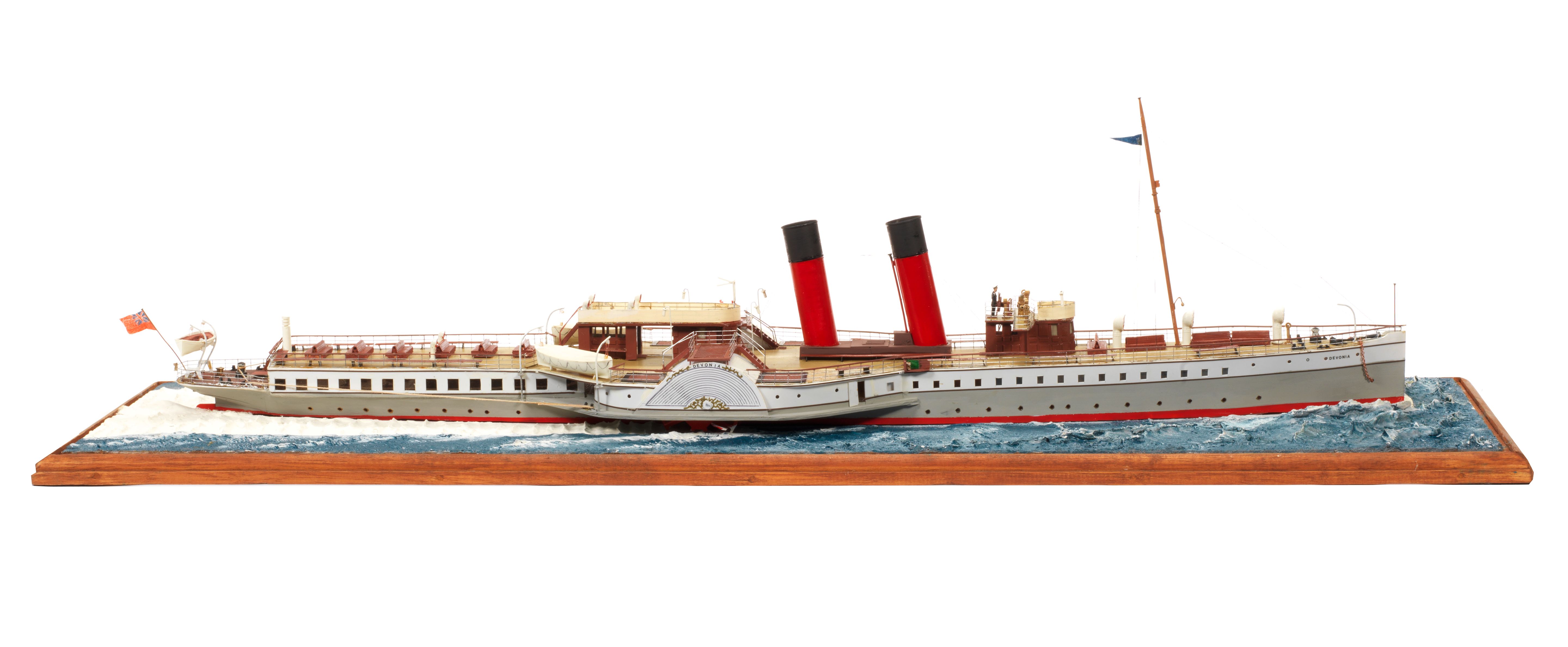 Bonhams : A waterline model of the Passenger ferry PS Devonia 1905 30 ...