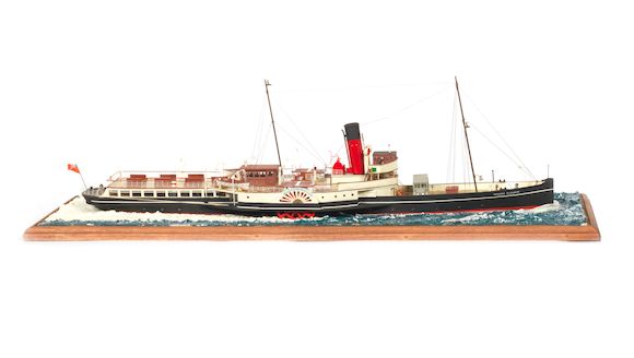 Bonhams : A waterline model of the Passenger ferry PS Princess ...