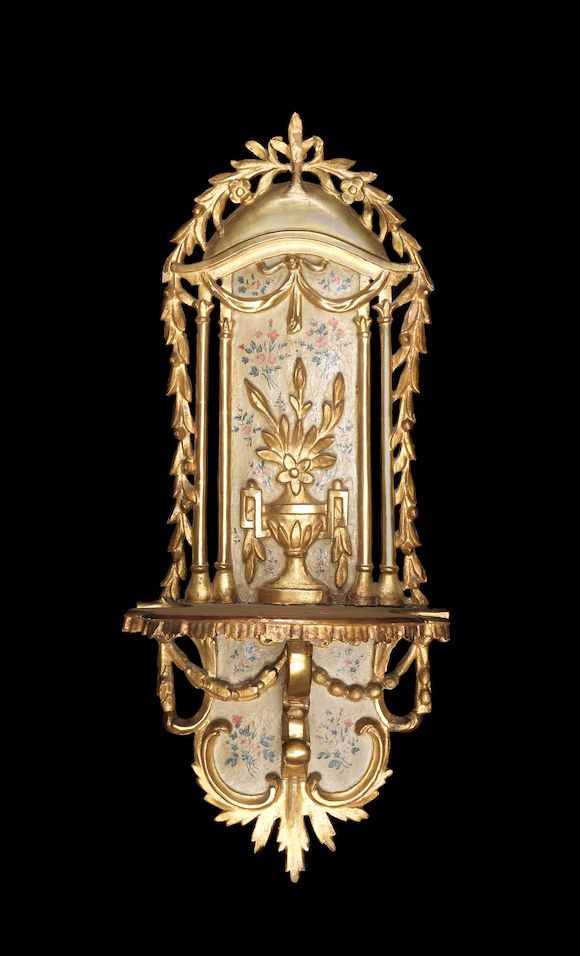 Bonhams : An Ottoman polychrome and gilt-decorated wood Turban Stand ...