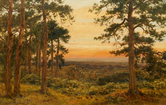 Bonhams : Benjamin Williams Leader, RA (British, 1831-1923)