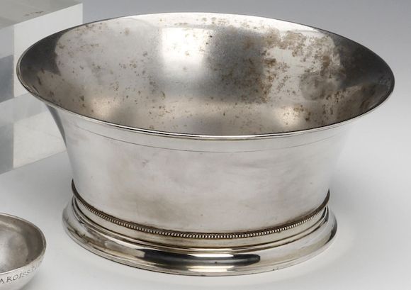 Bonhams : A Danish silver circular bowl by Anton Michelsen, assay ...