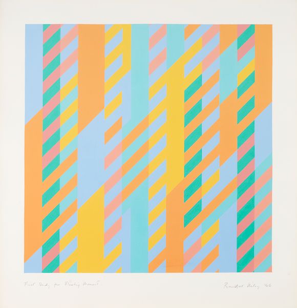 Bonhams : Bridget Riley (British, born 1931) First Study for Fleeting ...
