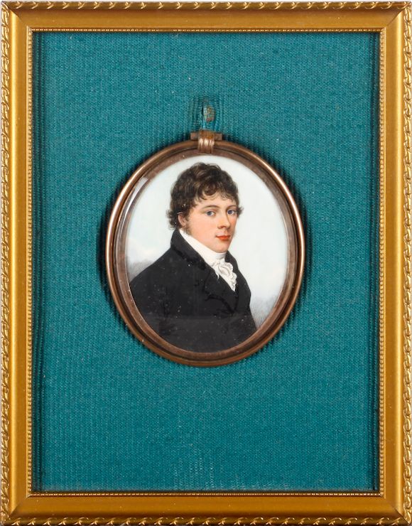 Bonhams : Frederick Buck (Irish, 1771-circa 1840) A Gentleman, wearing ...