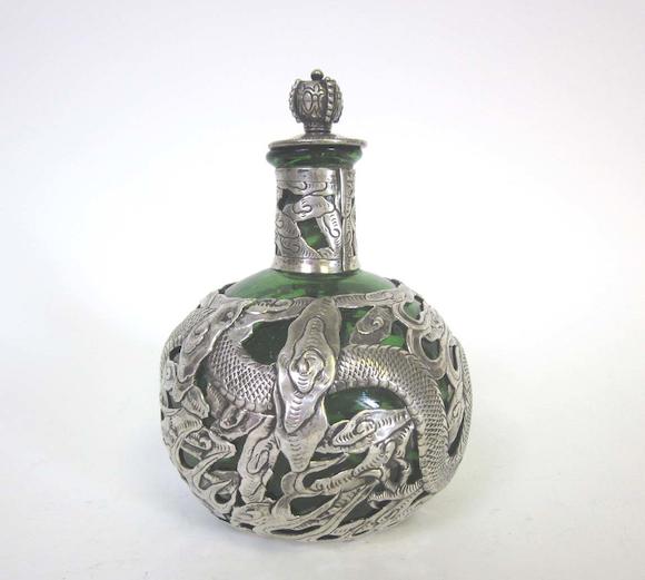 Bonhams A Late 19thearly 20th Century Chinese Export Silver Mounted
