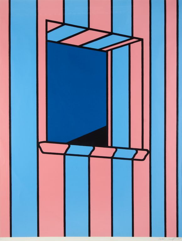 Bonhams : Patrick Caulfield (British, 1936-2005) Window at night ...
