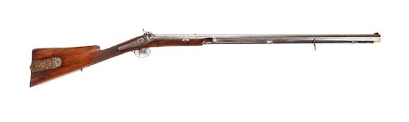 Bonhams : A Percussion Sporting Rifle