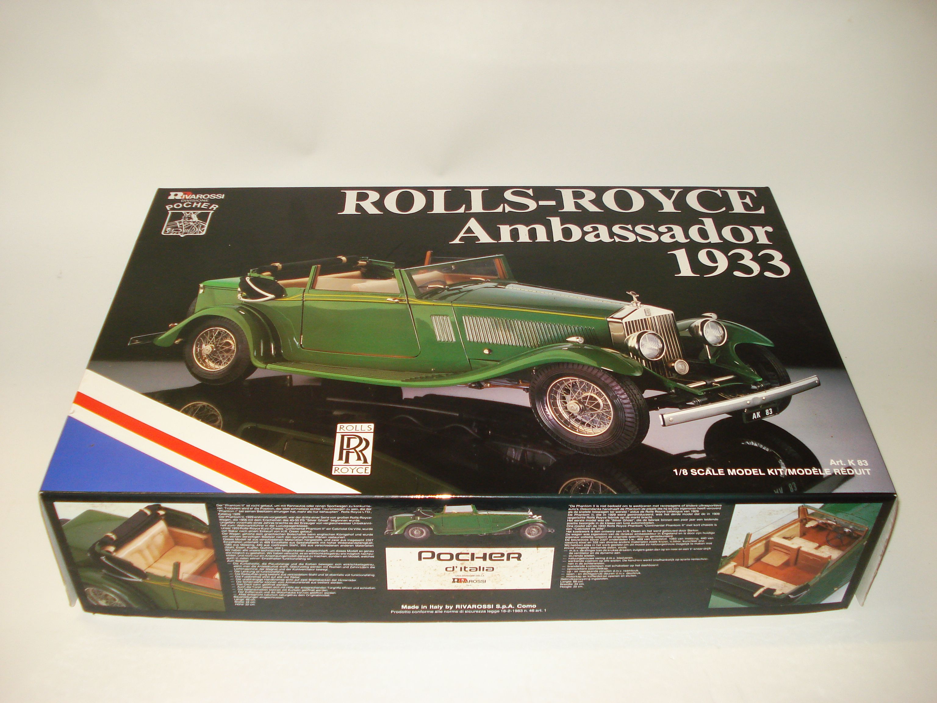 Bonhams Cars : A Pocher 'Rolls-Royce Ambassador 1933' model kit,