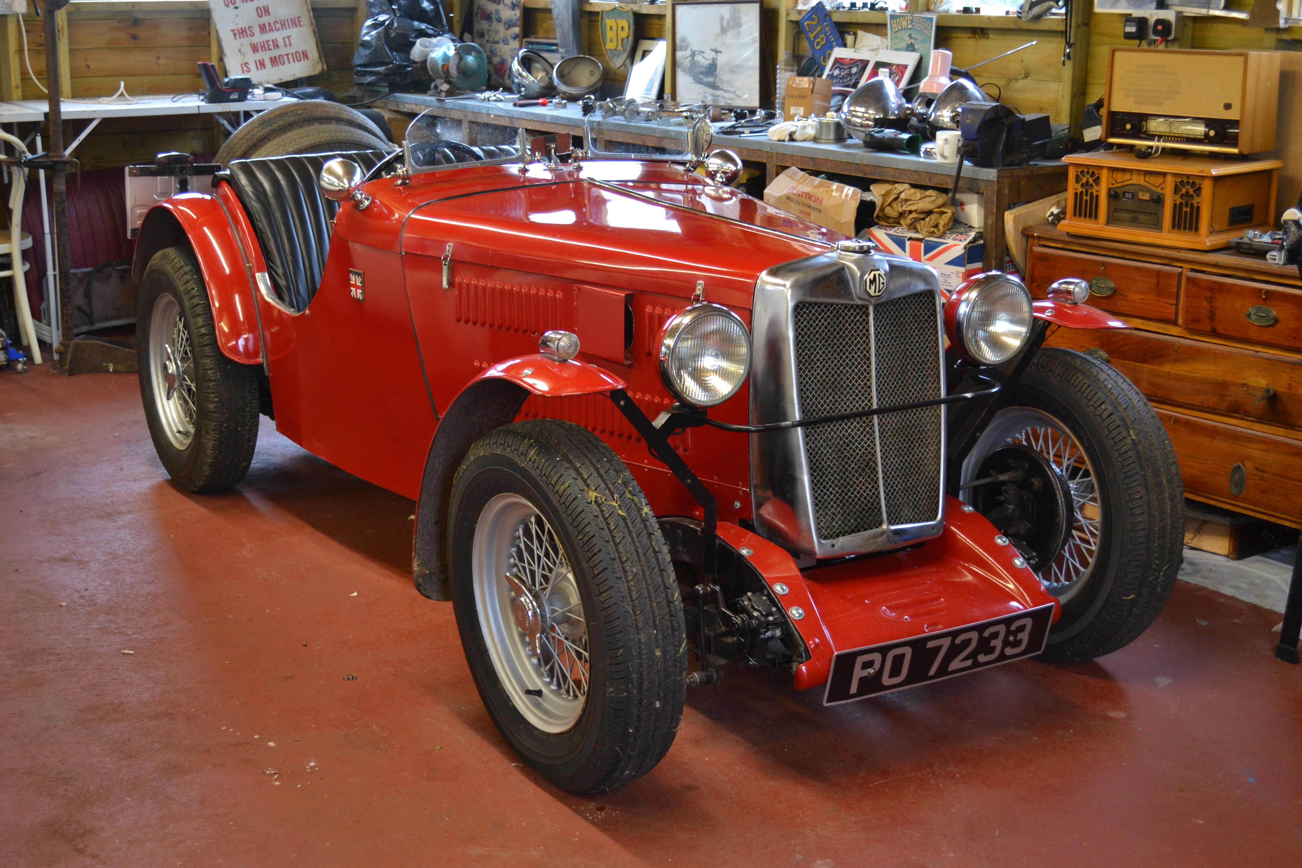 Bonhams Cars : 1933 MG Midget J2 Roadster Chassis no. J3064 Engine no ...