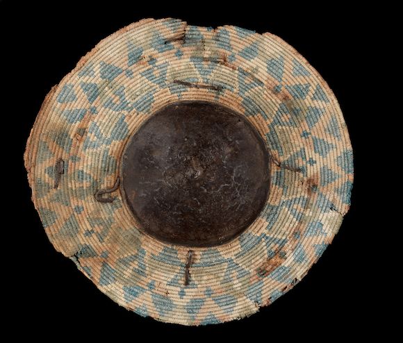 Bonhams : An Ottoman wicker Shield Turkey, early 17th Century