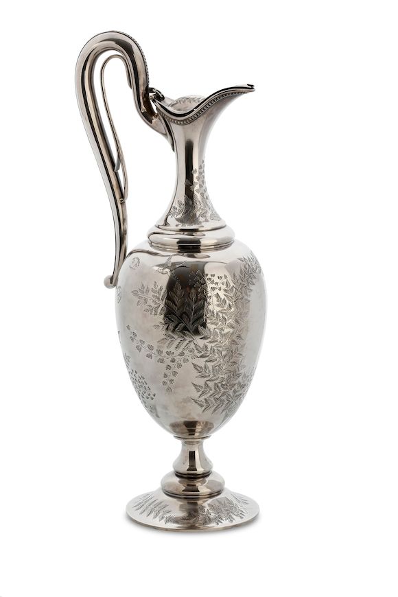 Bonhams : An Australian silver claret jug by Kilpatrick & Co, Melbourne ...