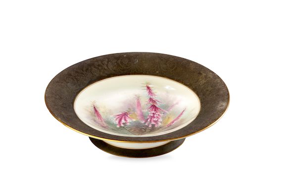 Bonhams : A Royal Worcester Australian Flowers comport, painted by ...