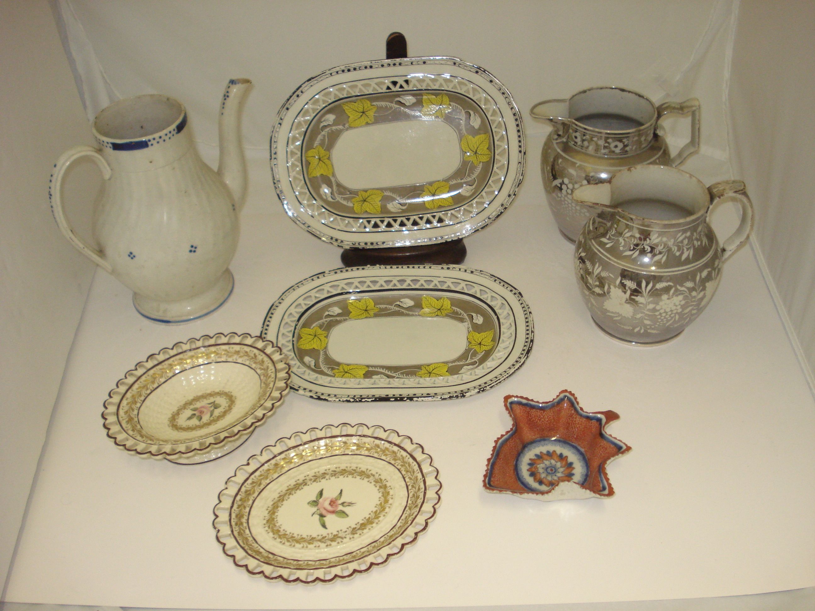 Bonhams : A collection of Regency pottery Early 19th century