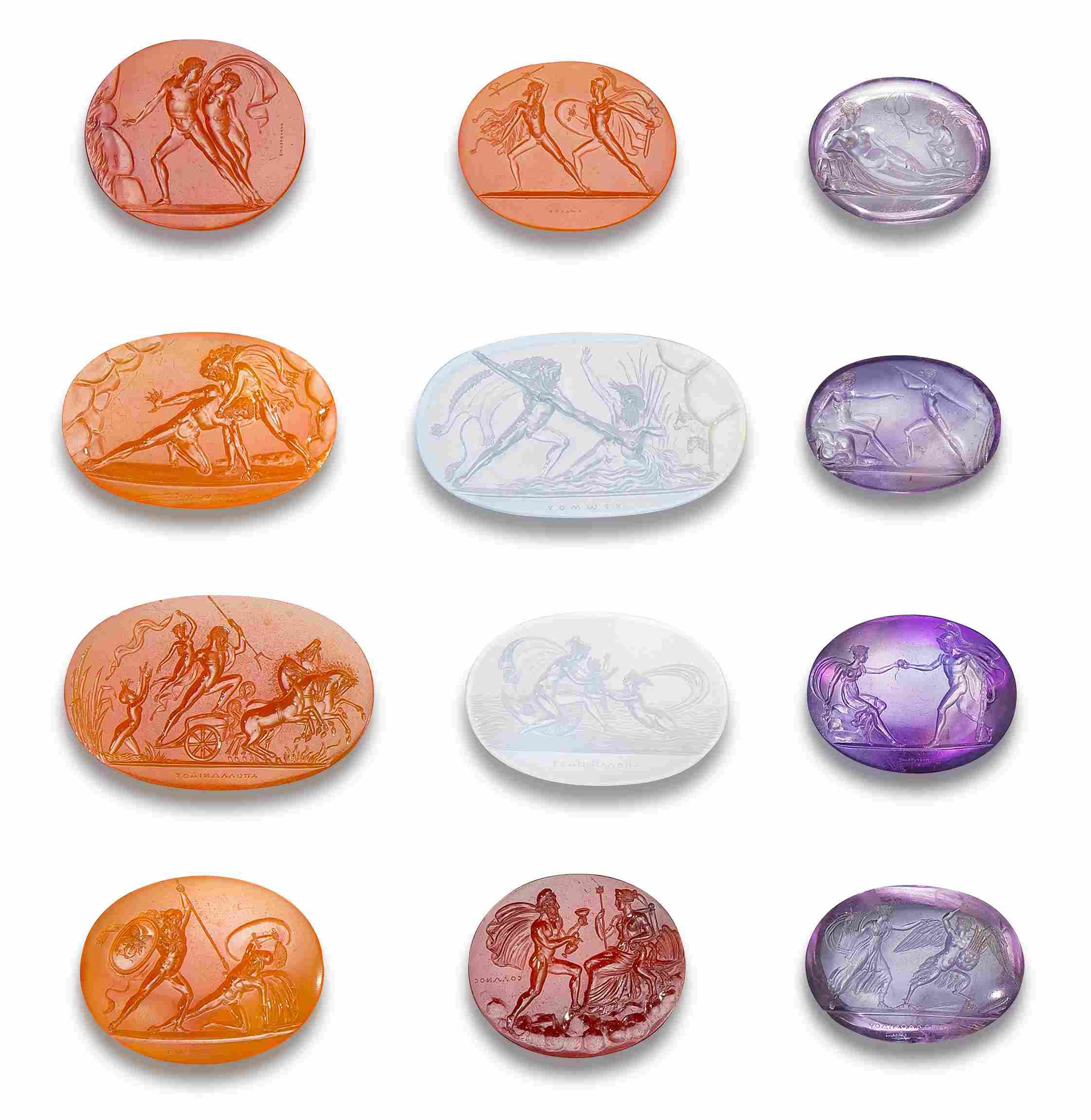 Bonhams : A rare collection of intaglios, formerly belonging to Prince ...