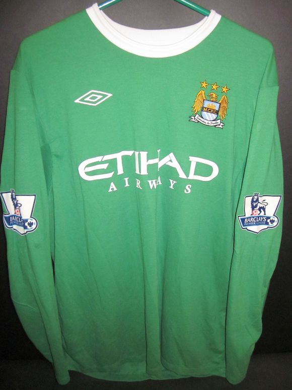 Bonhams : 2011/12 Stuart Taylor match issued Manchester City ...