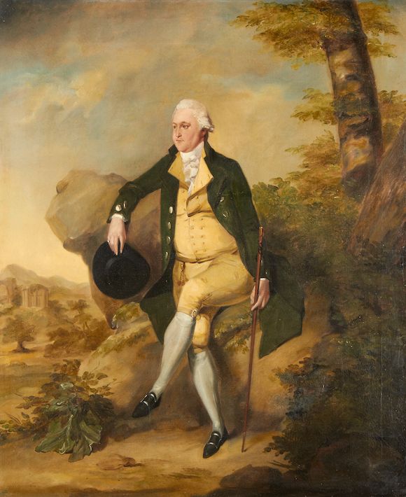 Bonhams : Manner of Henry Singleton Portrait of a gentleman