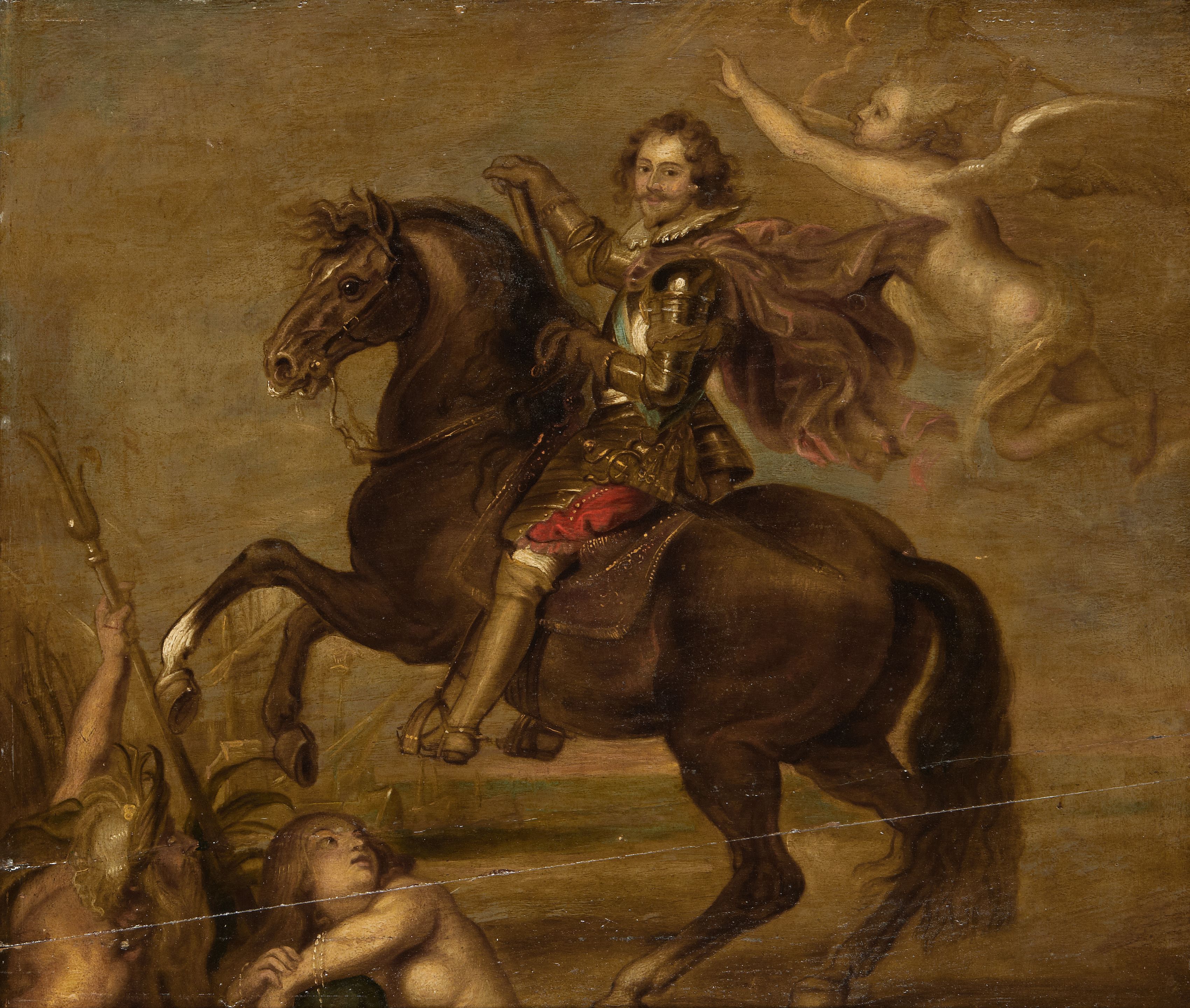 Bonhams : After Sir Peter Paul Rubens Equestrian portrait of the Duke ...