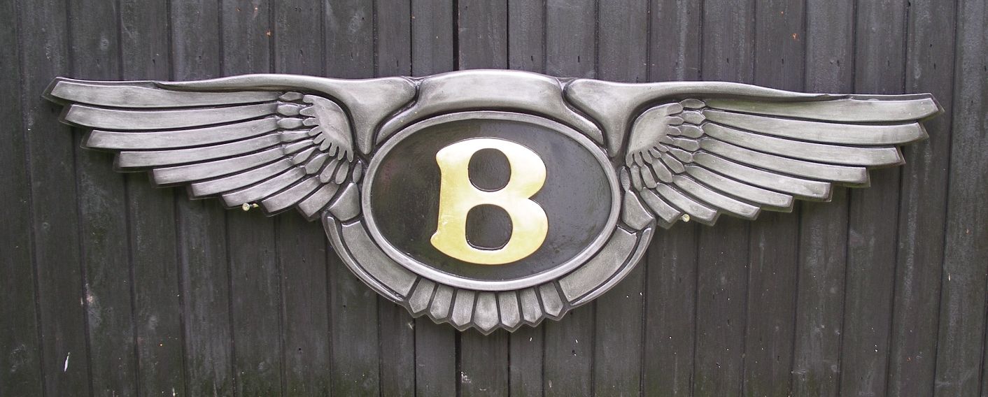 Bonhams Cars : A Bentley garage display emblem,