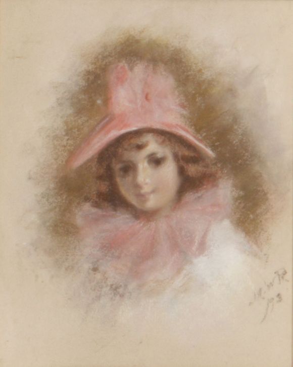 Bonhams : Henry Wright Kerr, RSA RSW (British, 1857-1936) Girl in a ...