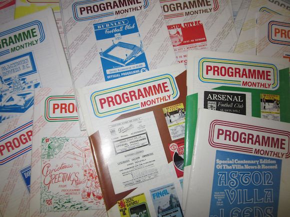 Bonhams : A large collection of programme monthly magazines and ...