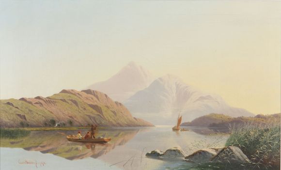 Bonhams : Edwin Henry Boddington (British, 1836-circa 1905) Shooting on ...