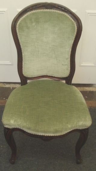 Bonhams : A George III mahogany French Hepplewhite pattern chair, the ...