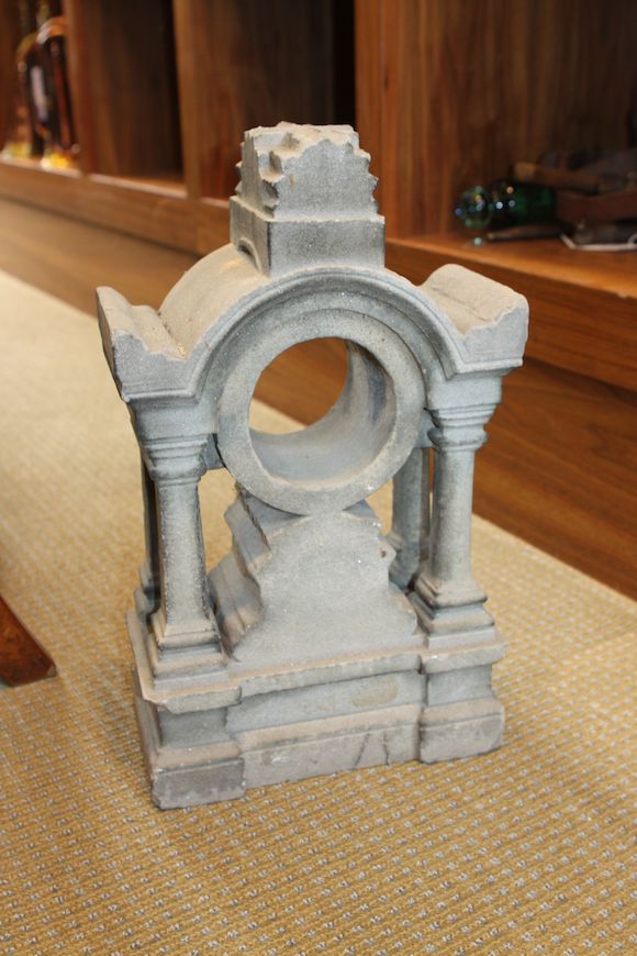 Bonhams : A composition stone sun dial