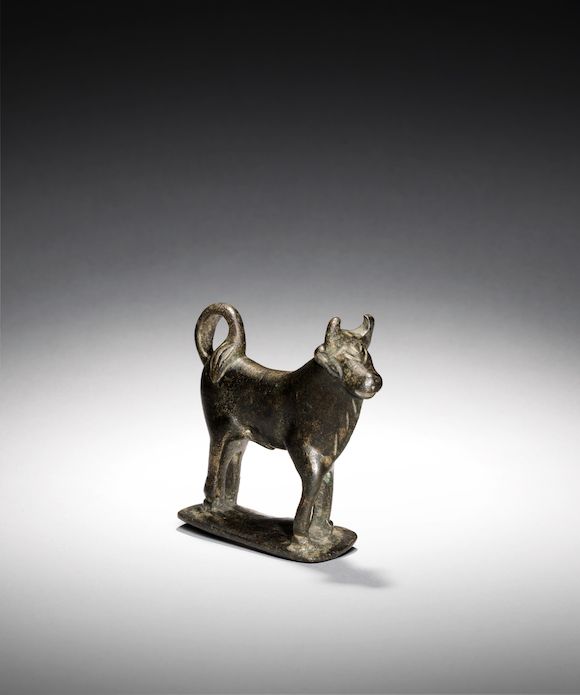 Bonhams : A Roman bronze bull