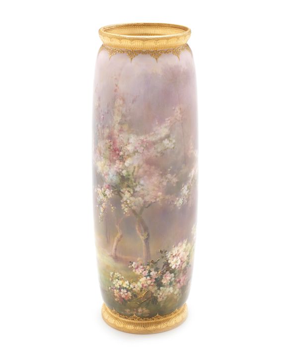Bonhams : Edward Raby for Doulton Burslem a Fine Painted Porcelain Vase ...
