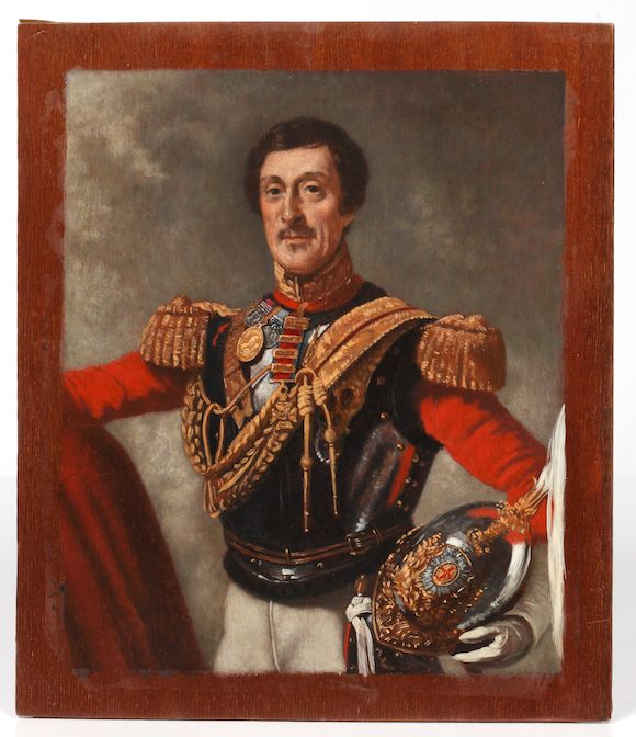 Bonhams : Portrait on Board of Field Marshal the Viscount Combermere as ...