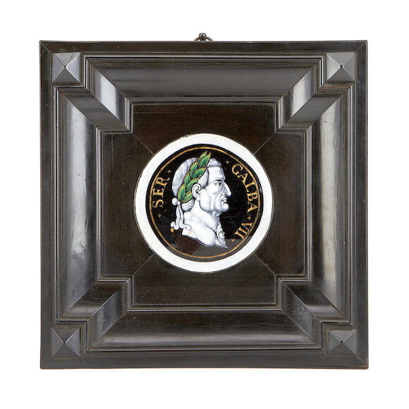 Bonhams : Style of Jean II Pénicaud (active mid 16th century) A Limoges enamel plaque depicting ...