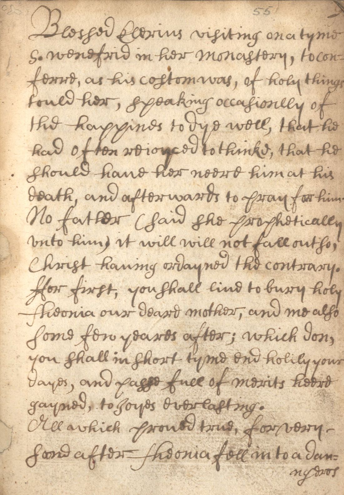 Bonhams : MANUSCRIPT - ST WINIFREDE. Life of St Winefride (St Gwenfrewi ...