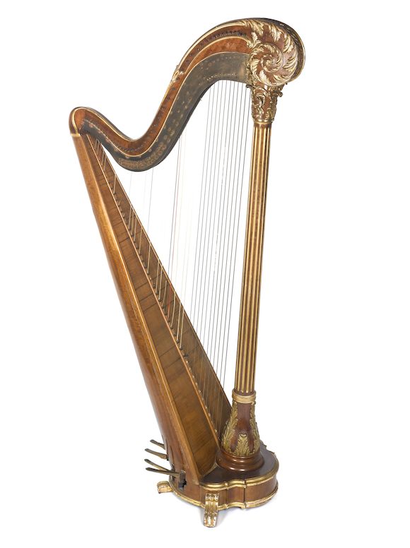 Bonhams : A Belle Epoque Concert Chromatic Harp by Erard, (2)